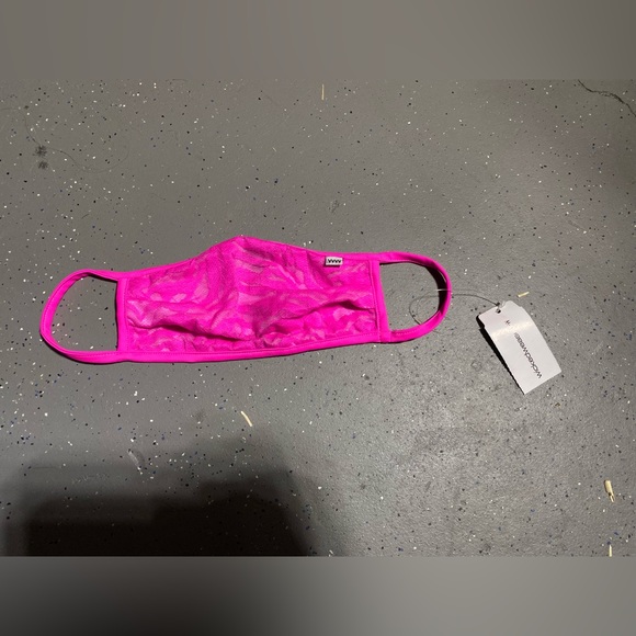 Wicked Weasel | Accessories | Wicked Weasel 970 Face Mask Hot Pink Lace ...